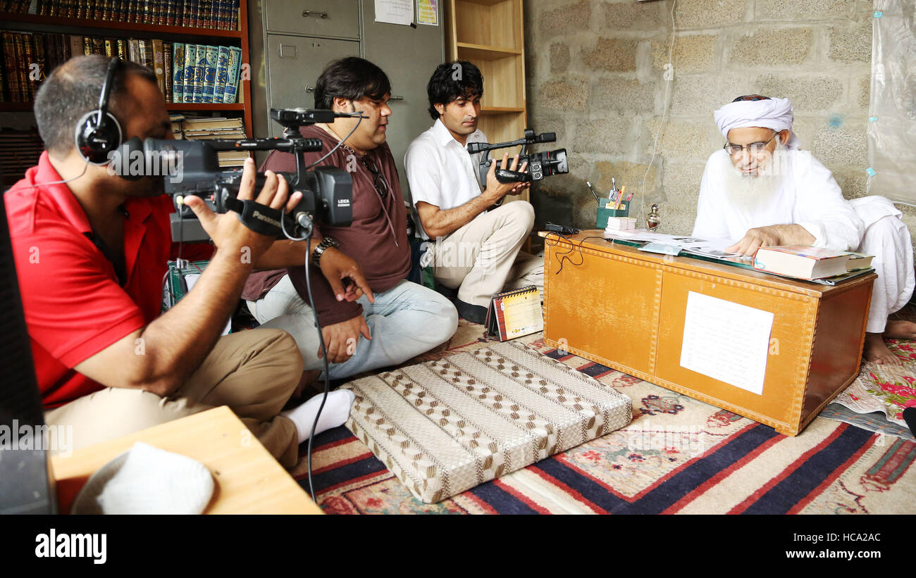 AMONG THE BELIEVERS, cinematographer Haider Ali, director Mohammed Ali ...