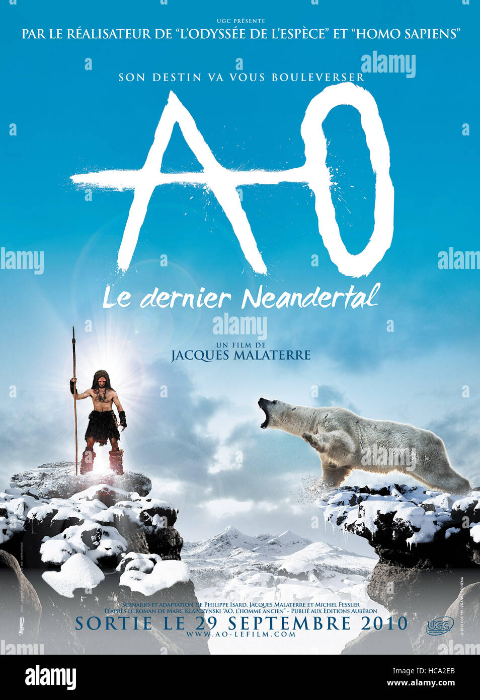 AO, LE DERNIER NEANDERTAL, Simon Paul Sutton, 2010. ph: Patrick Glaize ...