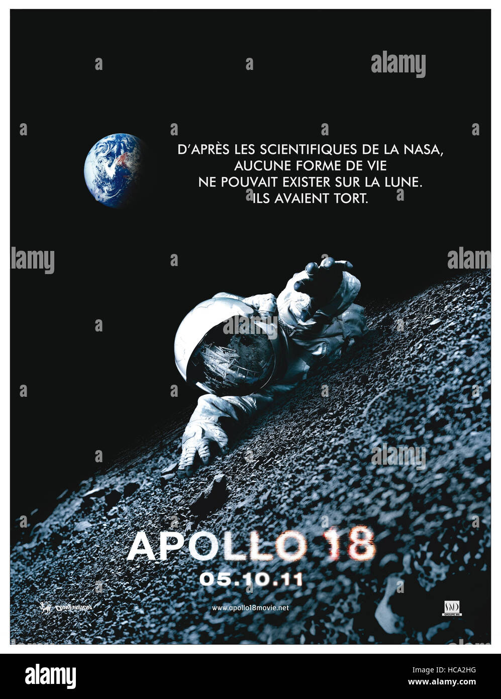 APOLLO 18, French poster art, 2011. ©Weinstein Company/Courtesy Everett ...