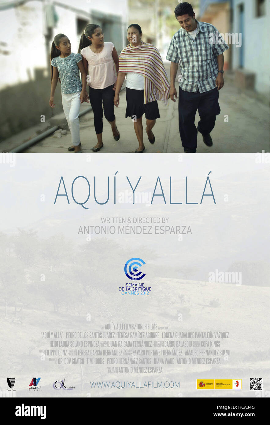 HERE AND THERE, (aka AQUI Y ALLA), US poster art, from left: Heidi ...