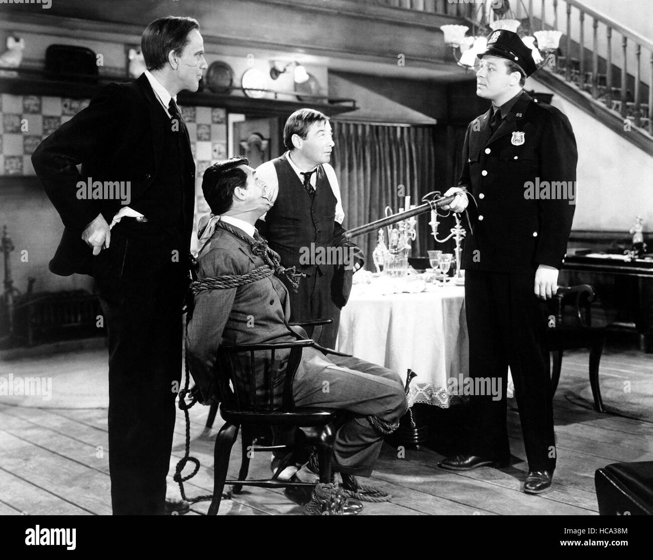 ARSENIC AND OLD LACE, from left: Raymond Massey, Cary Grant, Peter ...