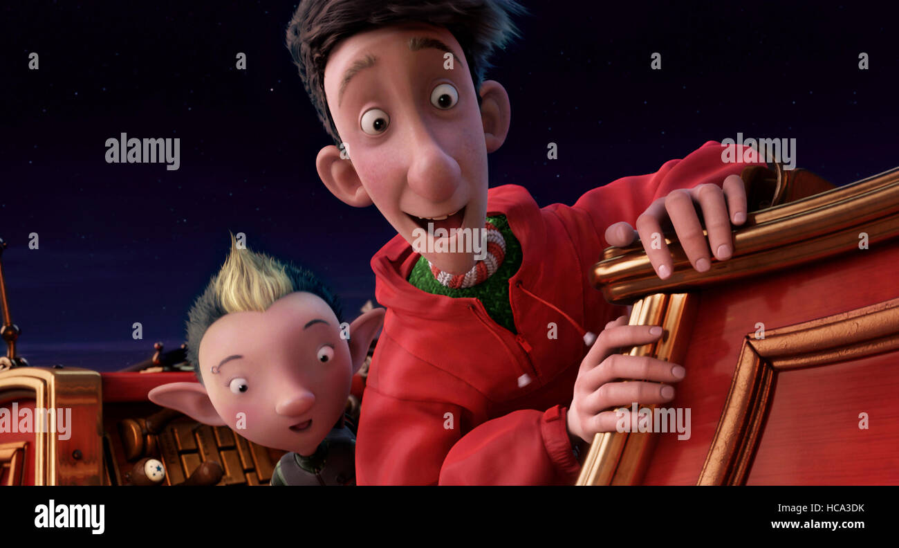 ARTHUR CHRISTMAS, from left: Bryony (voice: Ashley Jensen), Arthur ...