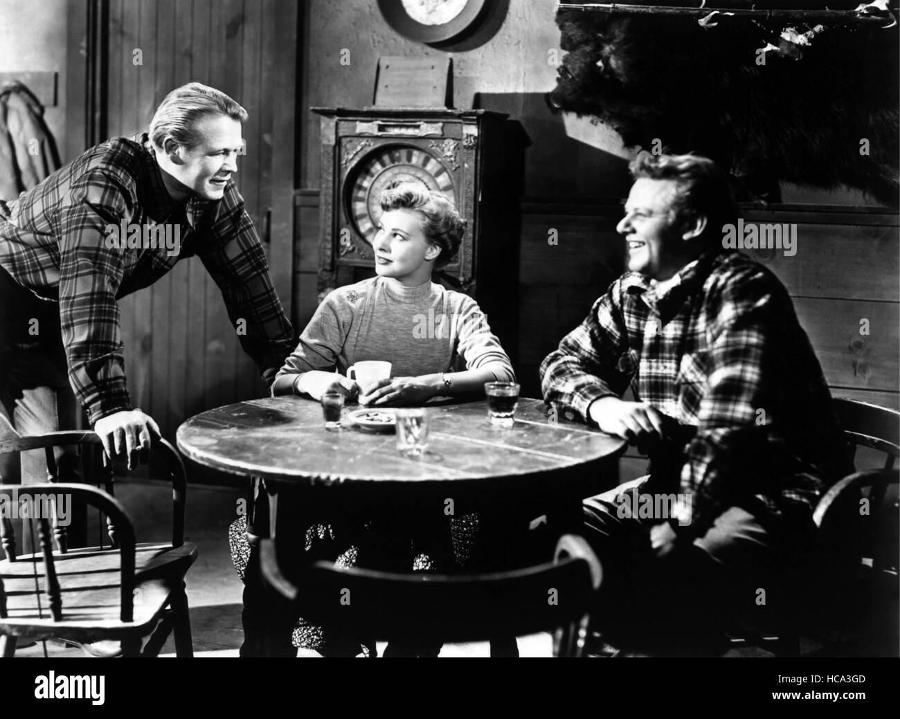 ARCTIC FLIGHT, Wayne Morris, Lola Albright, Alan Hale Jr., 1952 Stock ...