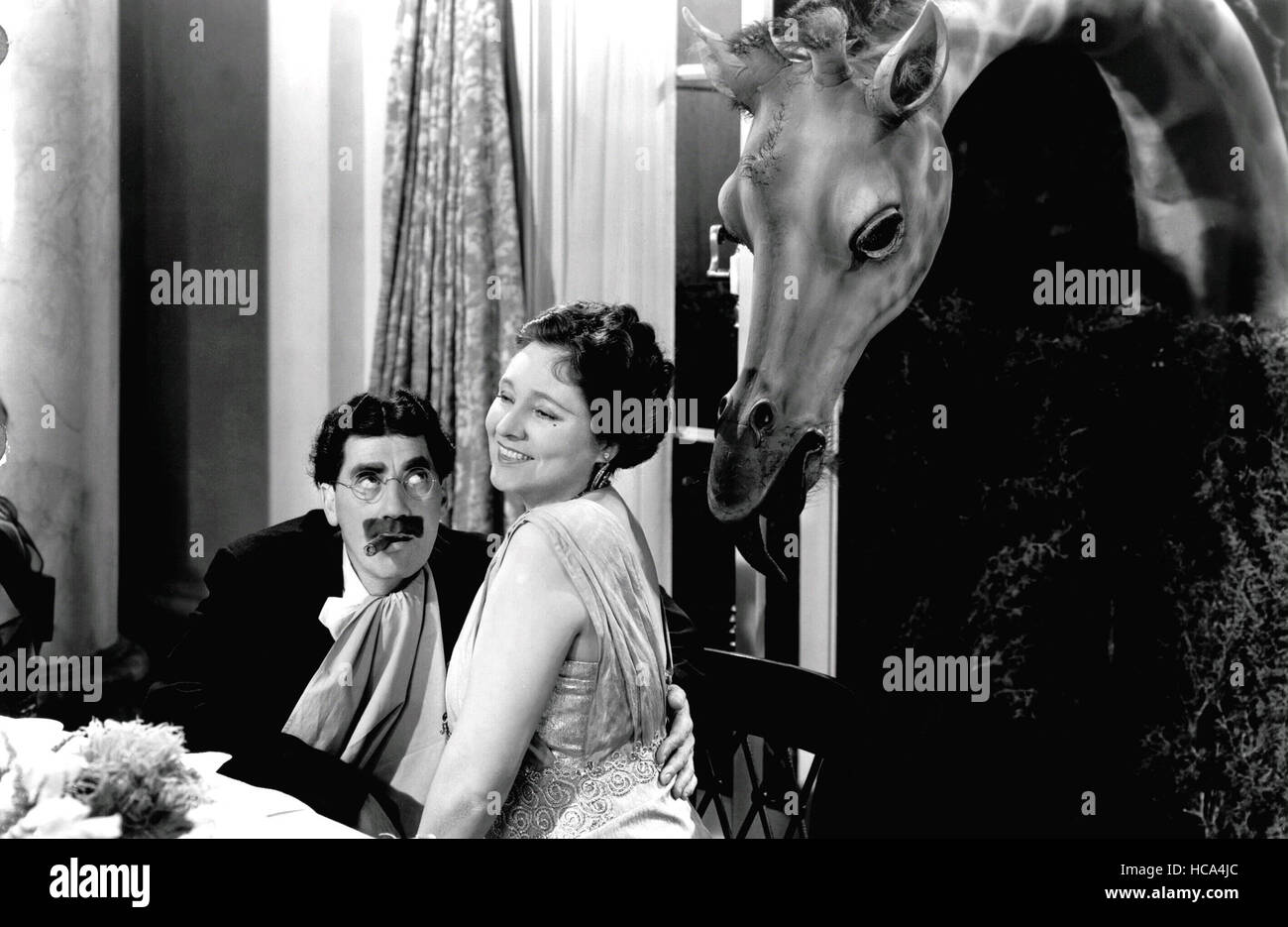 AT THE CIRCUS, Groucho Marx, Margaret Dumont, 1939 Stock Photo - Alamy