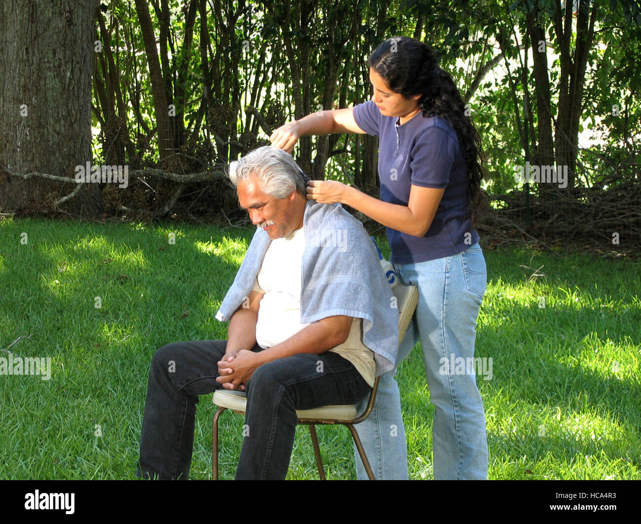 AUGUST EVENING, from left: Pedro Castaneda, Veronica Loren, 2007. ©Maya ...