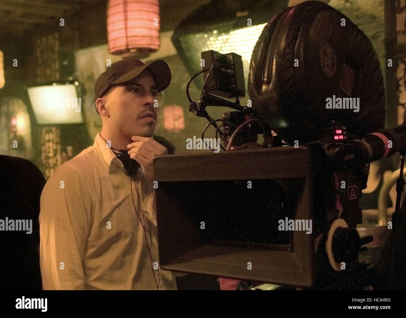 AUGUST, director Austin Chick, on set, 2008. ©First Look International ...