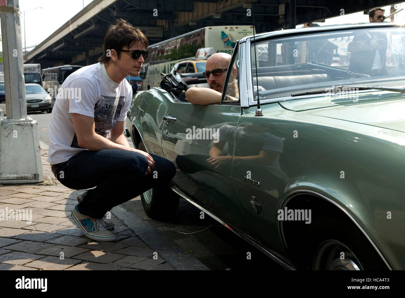 AUGUST, Josh Hartnett, director Austin Chick, on set, 2008. ©First Look ...