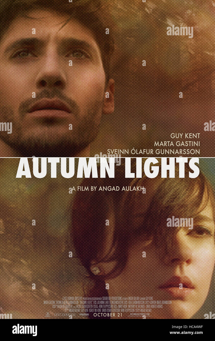 AUTUMN LIGHTS, US poster art, from top, Guy Kent, Marta Gastini, 2016 ...