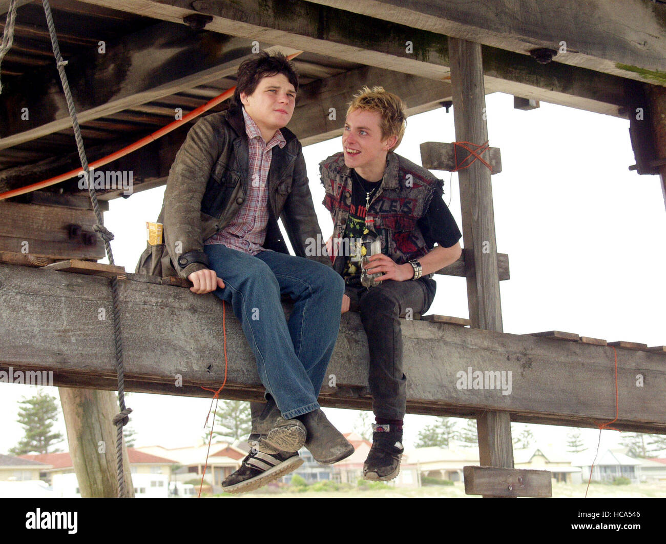 AUSTRALIAN RULES, from left: Nathan Phillips, Tom Budge, 2002, © Beyond ...