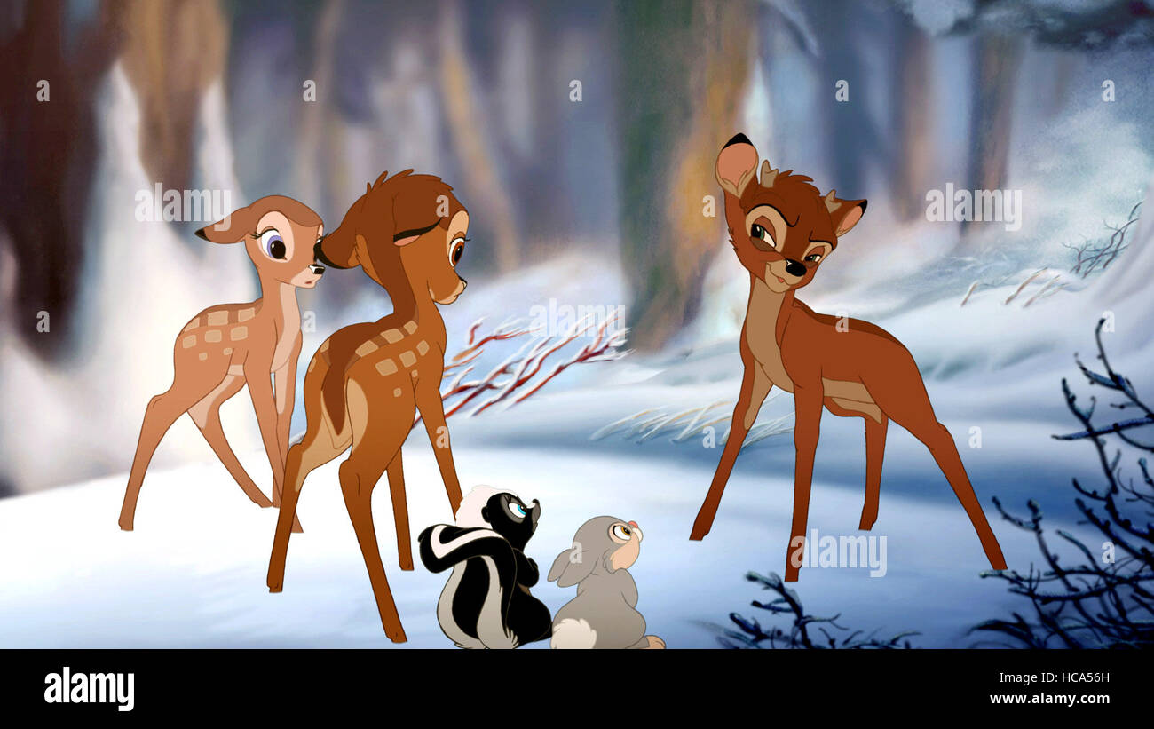 BAMBI II, Faline, Bambi, Flower, Thumper, Ronno, 2006. © Buena Vista ...