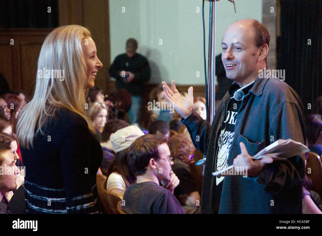 BANDSLAM, from left: Lisa Kudrow, director Todd Graff, on set, 2009. Ph ...