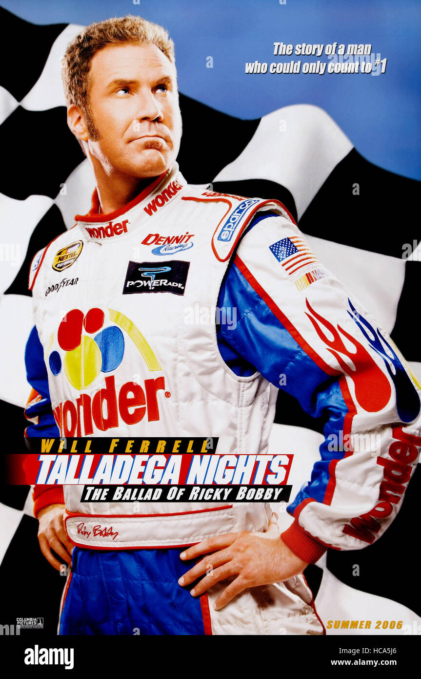 Talladega nights poster High Resolution Stock Photography and Images ...