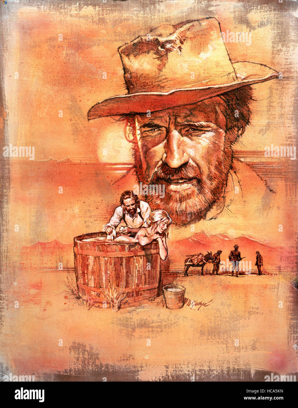 THE BALLAD OF CABLE HOGUE, Jason Robards Jr., 1970 Stock Photo - Alamy