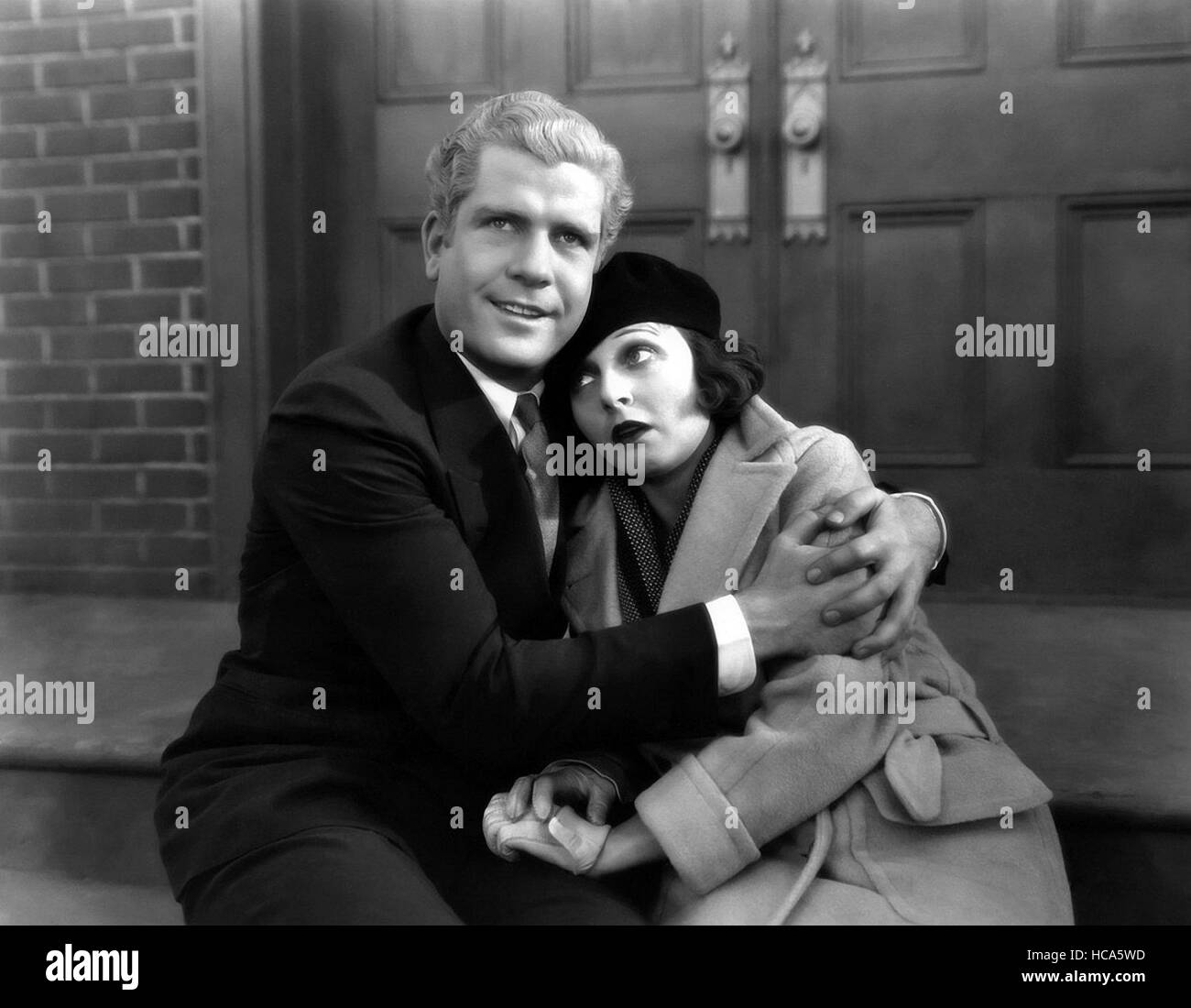 BACK PAY, from left: Grant Withers, Corinne Griffith, 1930 Stock Photo ...