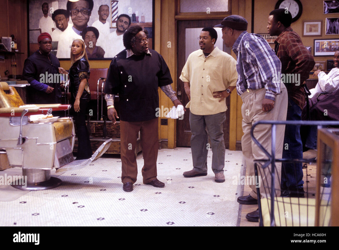 BARBERSHOP, Leonard Earl Howze, Eve, Cedric the Entertainer, Ice Cube ...