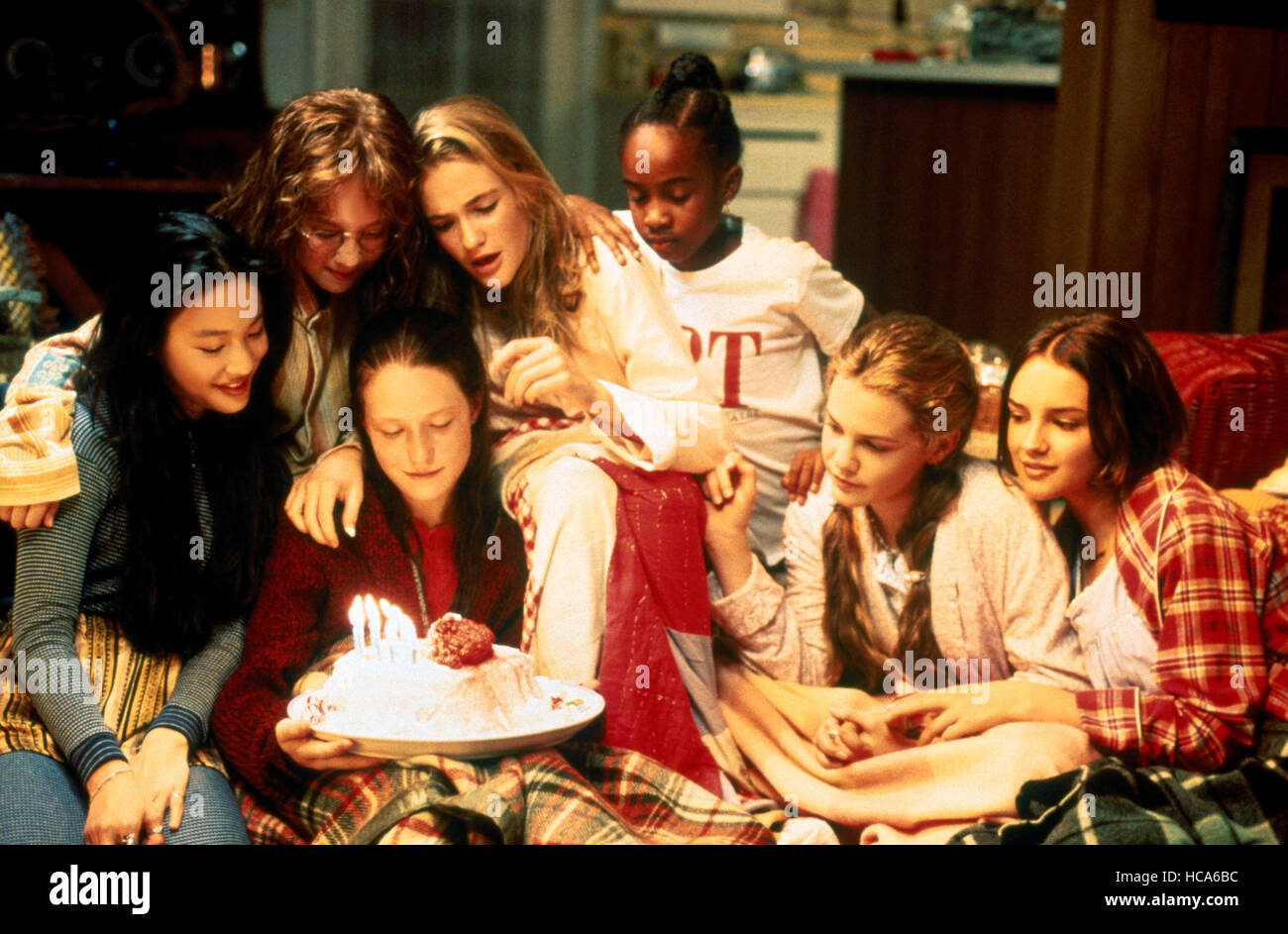 THE BABY-SITTERS CLUB, from left: Tricia Joe, Stacy Linn Ramsower ...