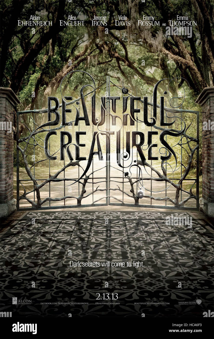 BEAUTIFUL CREATURES, US poster art, 2013. ©Warner Bros./Courtesy ...