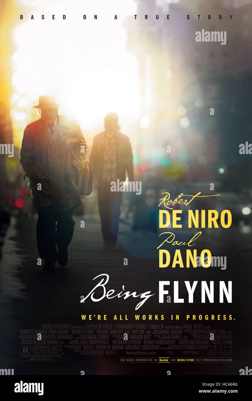BEING FLYNN, US poster art, from left: Robert De Niro, Paul Dano, 2012 ...