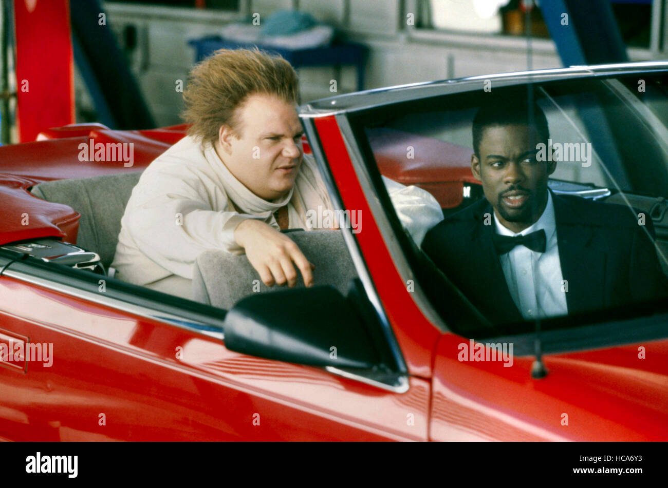 BEVERLY HILLS NINJA, from left: Chris Farley, Chris Rock, 1997, ©Sony ...