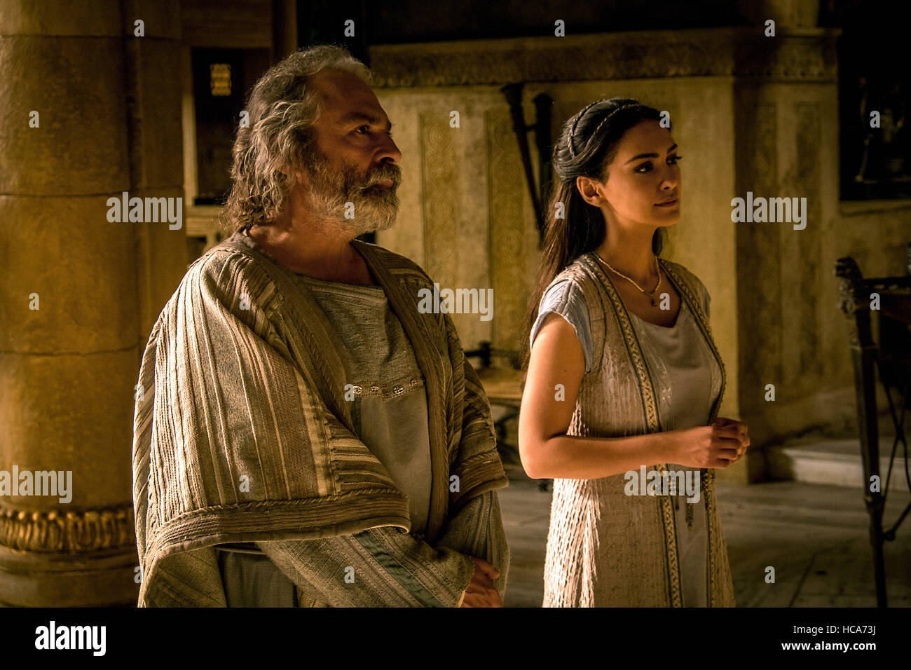 BEN-HUR, Haluk Biligner as Simonides, Nazanin Boniadi, ph: Philippe ...
