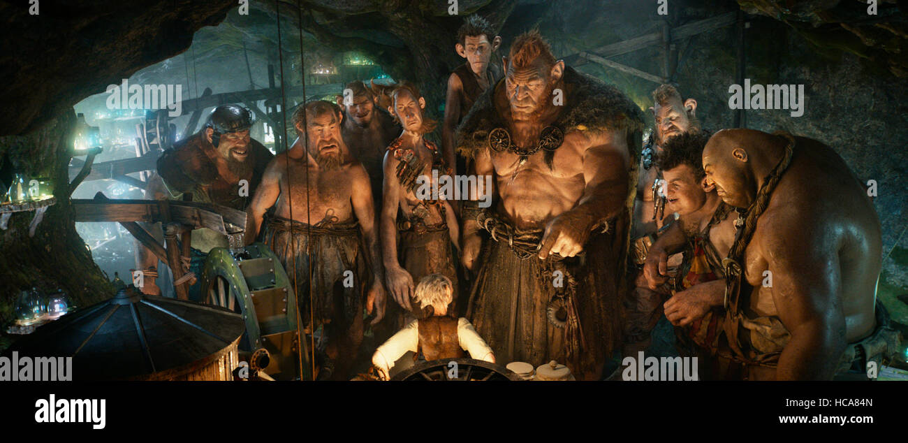 THE BFG, from left: Gizzardgulper, Childchewer, Maidmasher ...