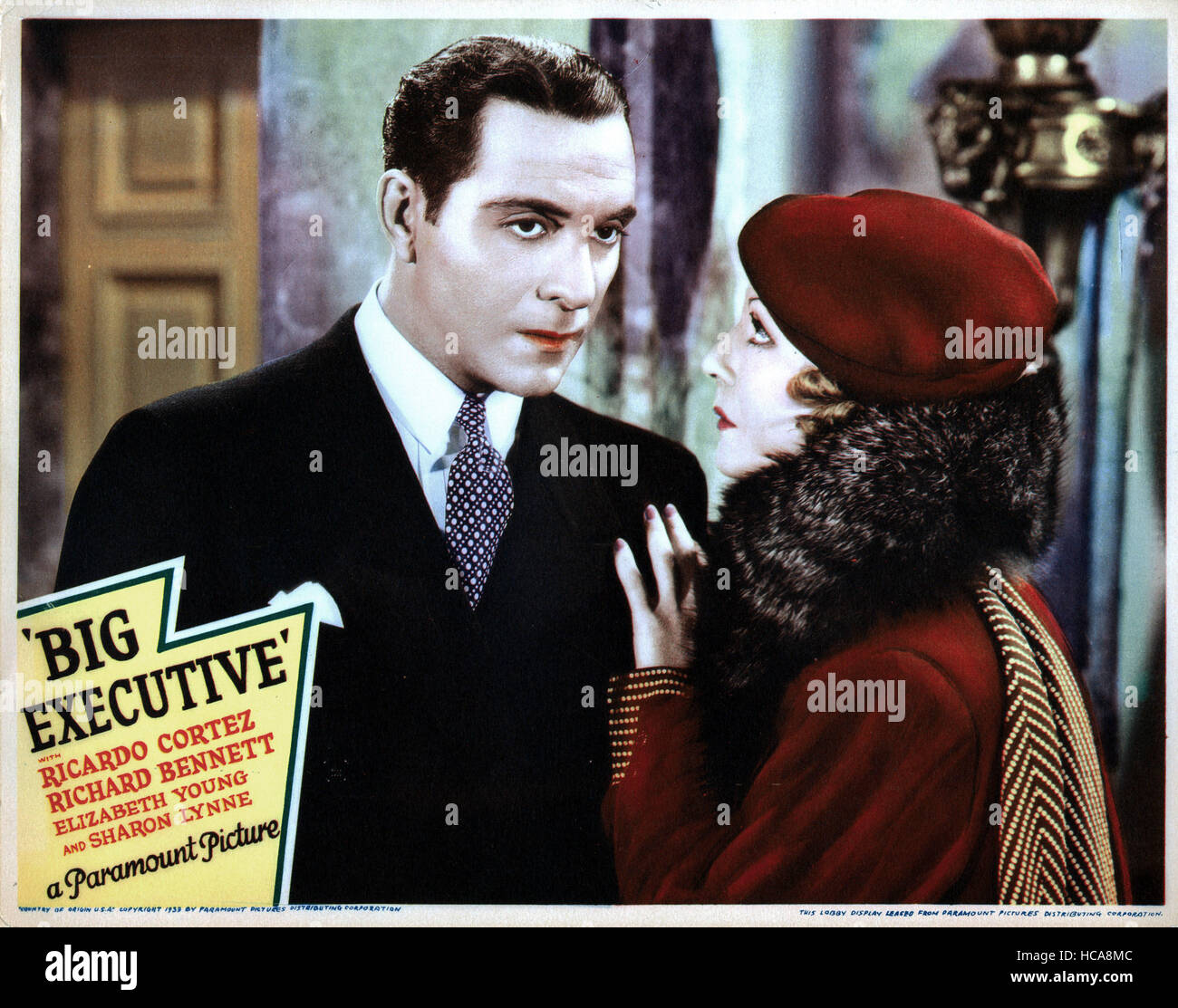 BIG EXECUTIVE, Richard Cortez, 1933 Stock Photo - Alamy