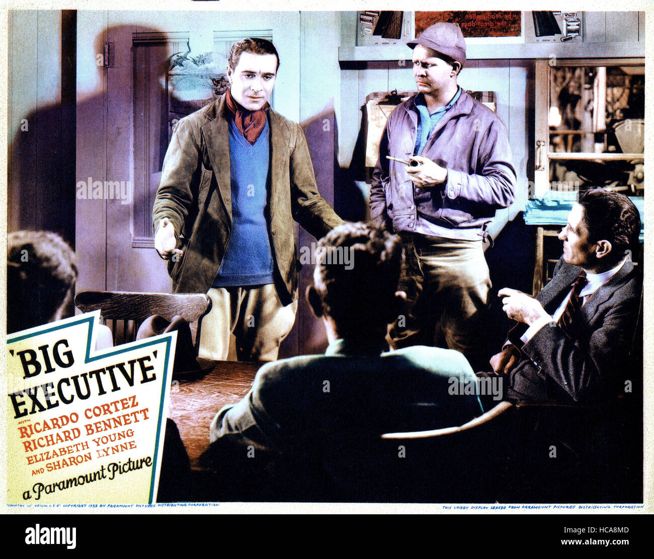 BIG EXECUTIVE, Richard Cortez, 1933 Stock Photo - Alamy