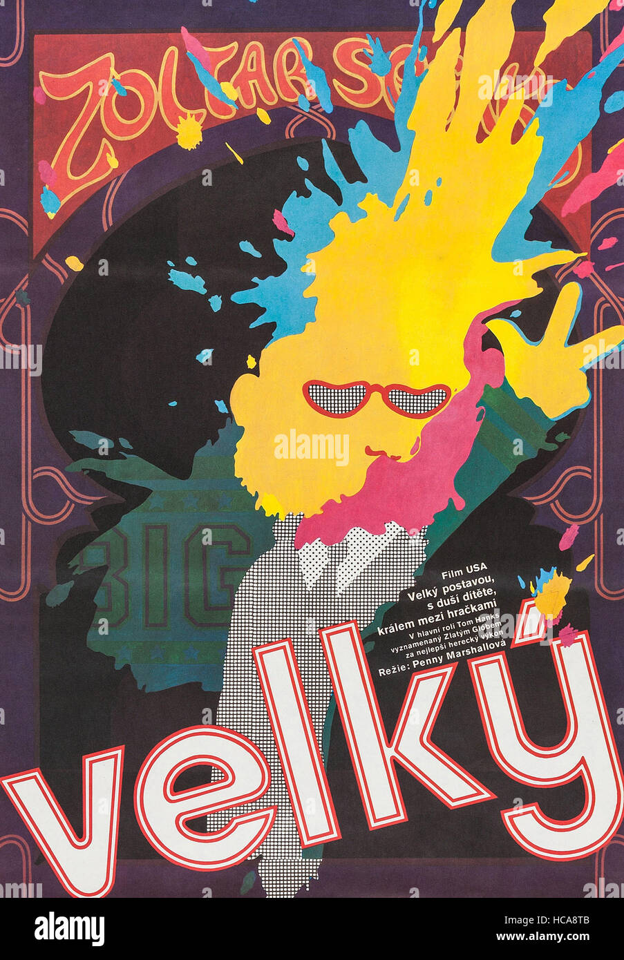 BIG, (aka VELKY), Czech poster art, 1988. TM and Copyright ©20th ...