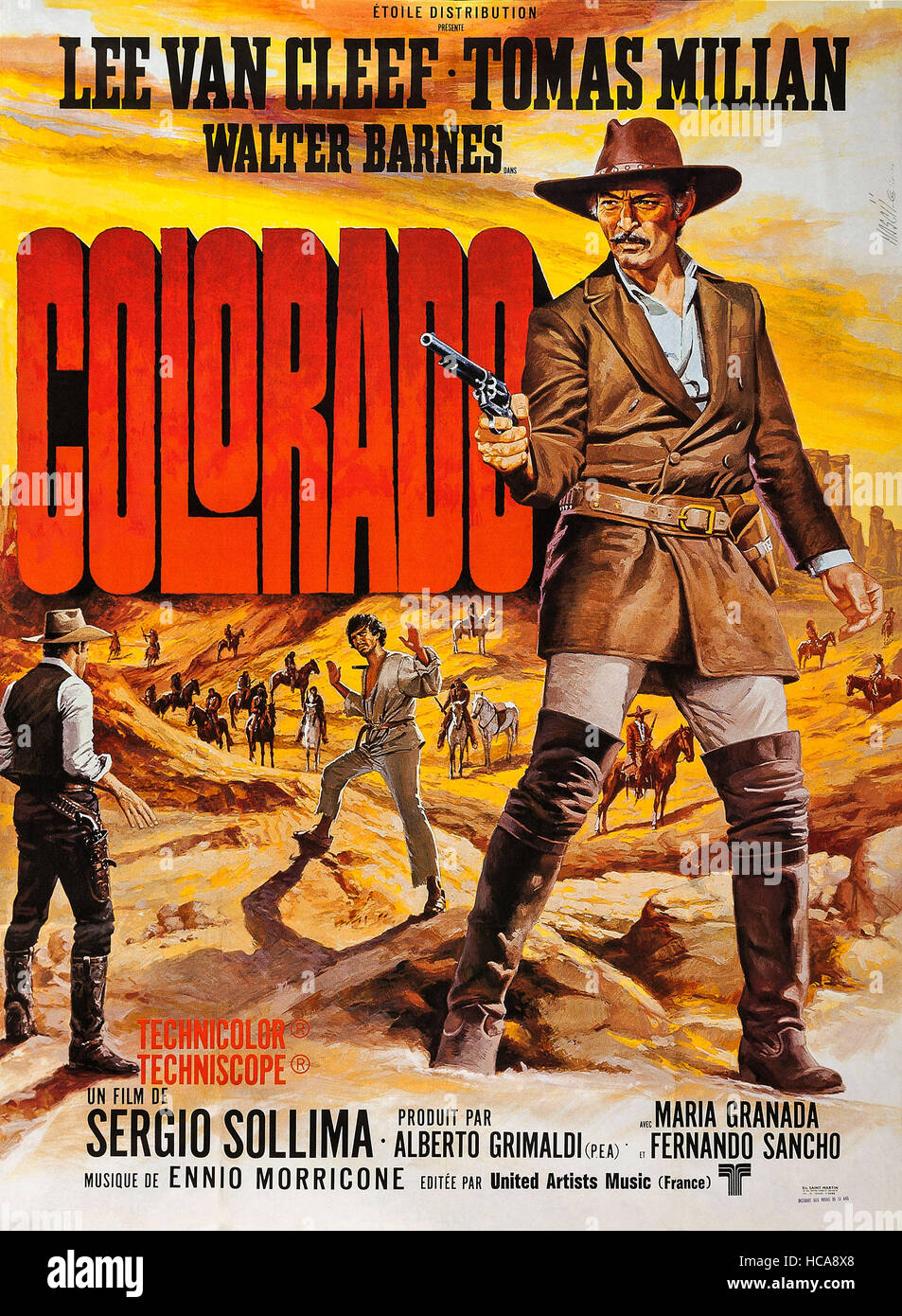 THE BIG GUNDOWN, (aka COLORADO, aka LA RESA DEI CONTI), French poster ...