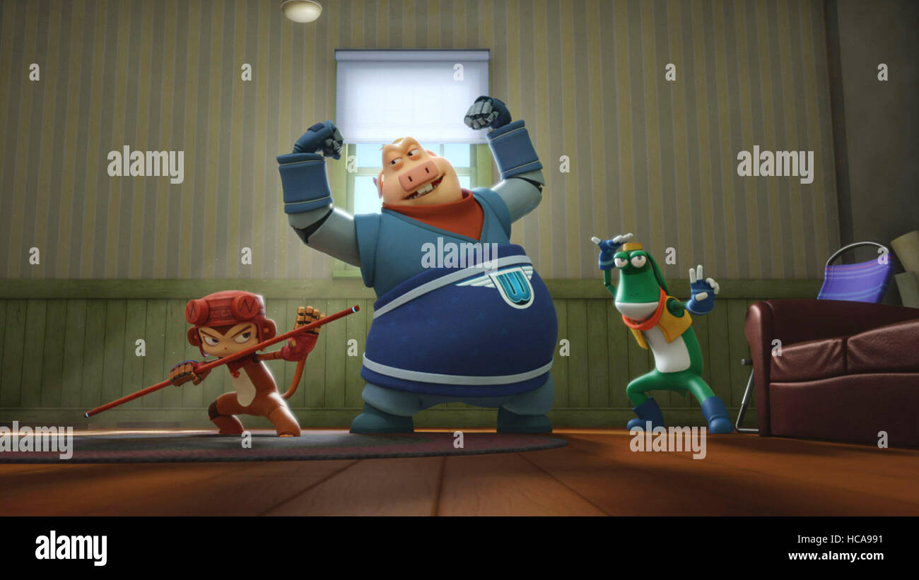 BLING, from left: Kit (voice: Jason Mewes), Wilmer (voice: Jon Heder ...