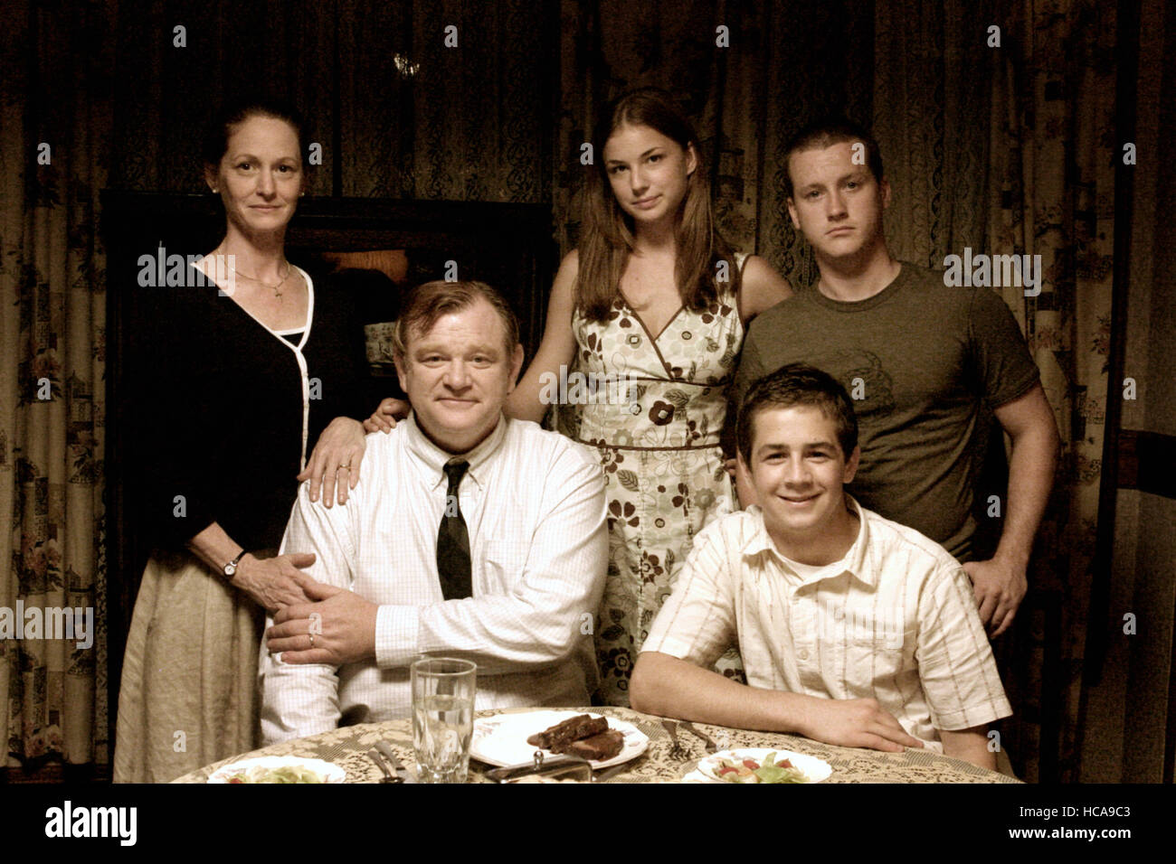 BLACK IRISH, standing: Melissa Leo, Emily VanCamp, Tom Guiry, seated ...