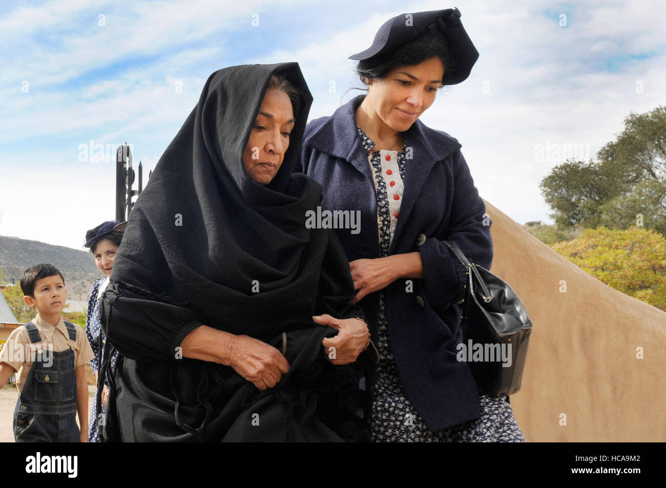 BLESS ME, ULTIMA, Luke Ganalon (left), Miriam Colon (front left ...