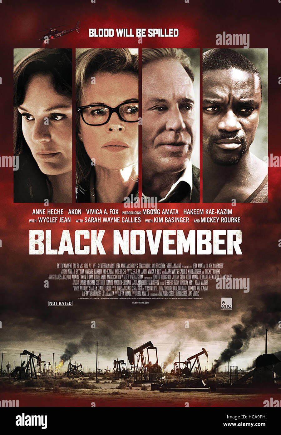 BLACK NOVEMBER, US poster, from left: Sarah Wayne Callies, Kim Basinger ...