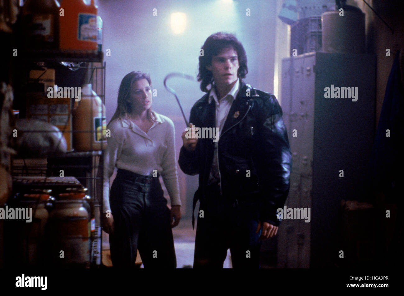 THE BLOB, from left: Shawnee Smith, Kevin Dillon, 1988. ©Tri-Star ...
