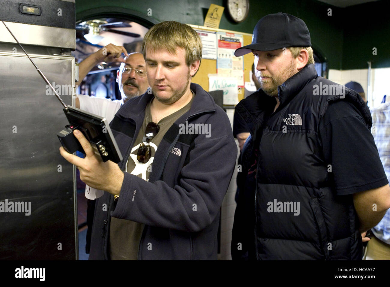 AVPR: ALIEN VS. PREDATOR- REQUIEM, directors Colin Strause (center ...