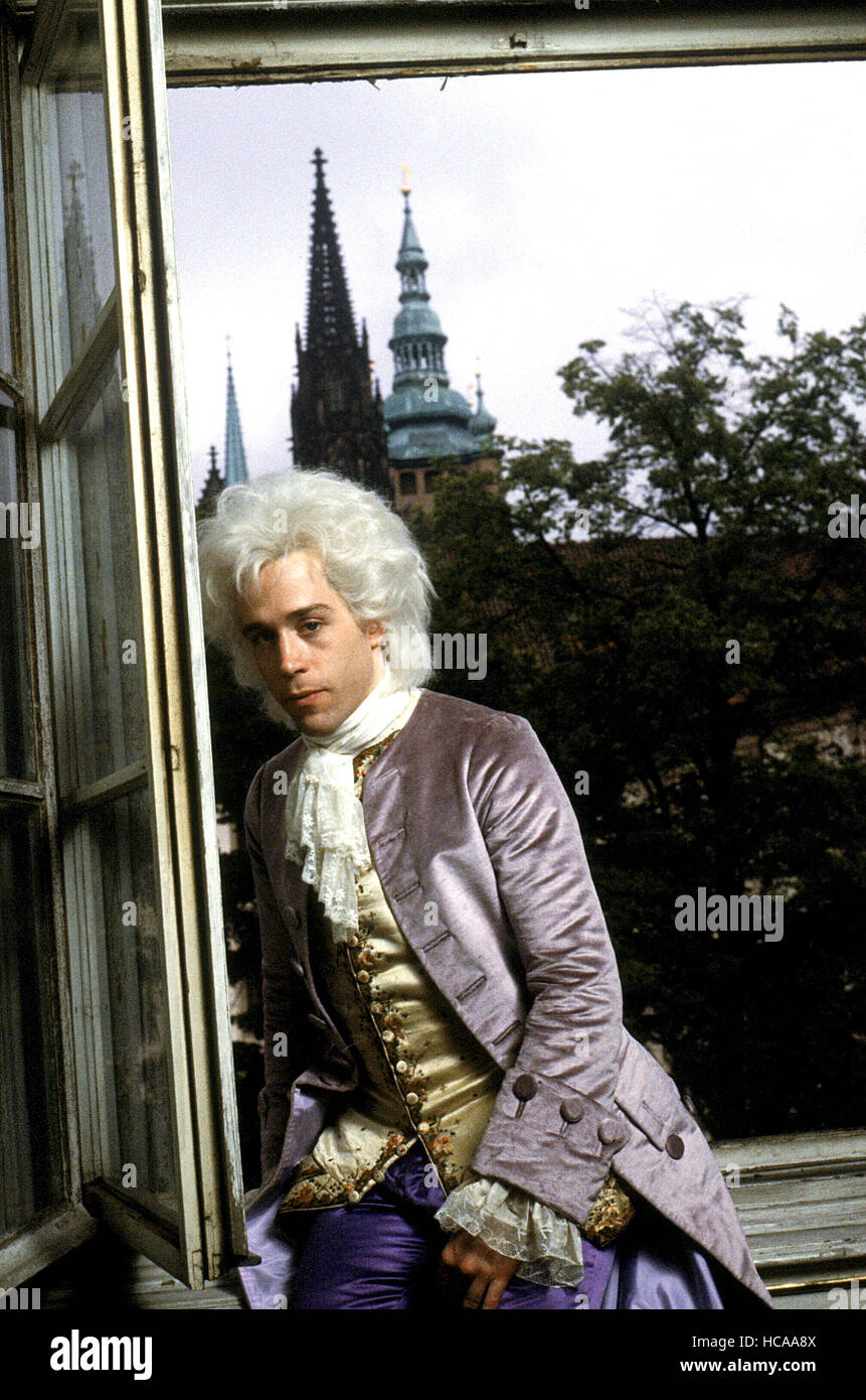 AMADEUS, Tom Hulce, 1984, (c) Orion/courtesy Everett Collection Stock ...
