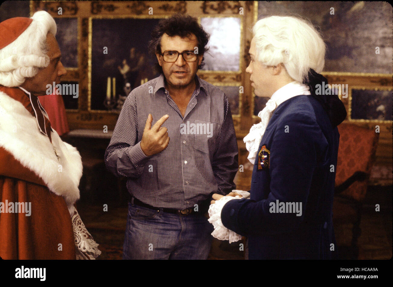 AMADEUS, Director Milos Forman, Tom Hulce, 1984. (c) Warner Bros ...