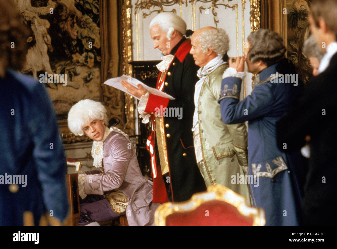 AMADEUS, Tom Hulce, Jeffrey Jones, 1984. (c) Warner Bros./ Courtesy ...
