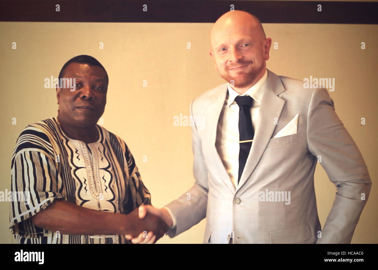 THE AMBASSADOR, Mads Brugger (right), 2011. ph: Johan Stahl Winthereik ...