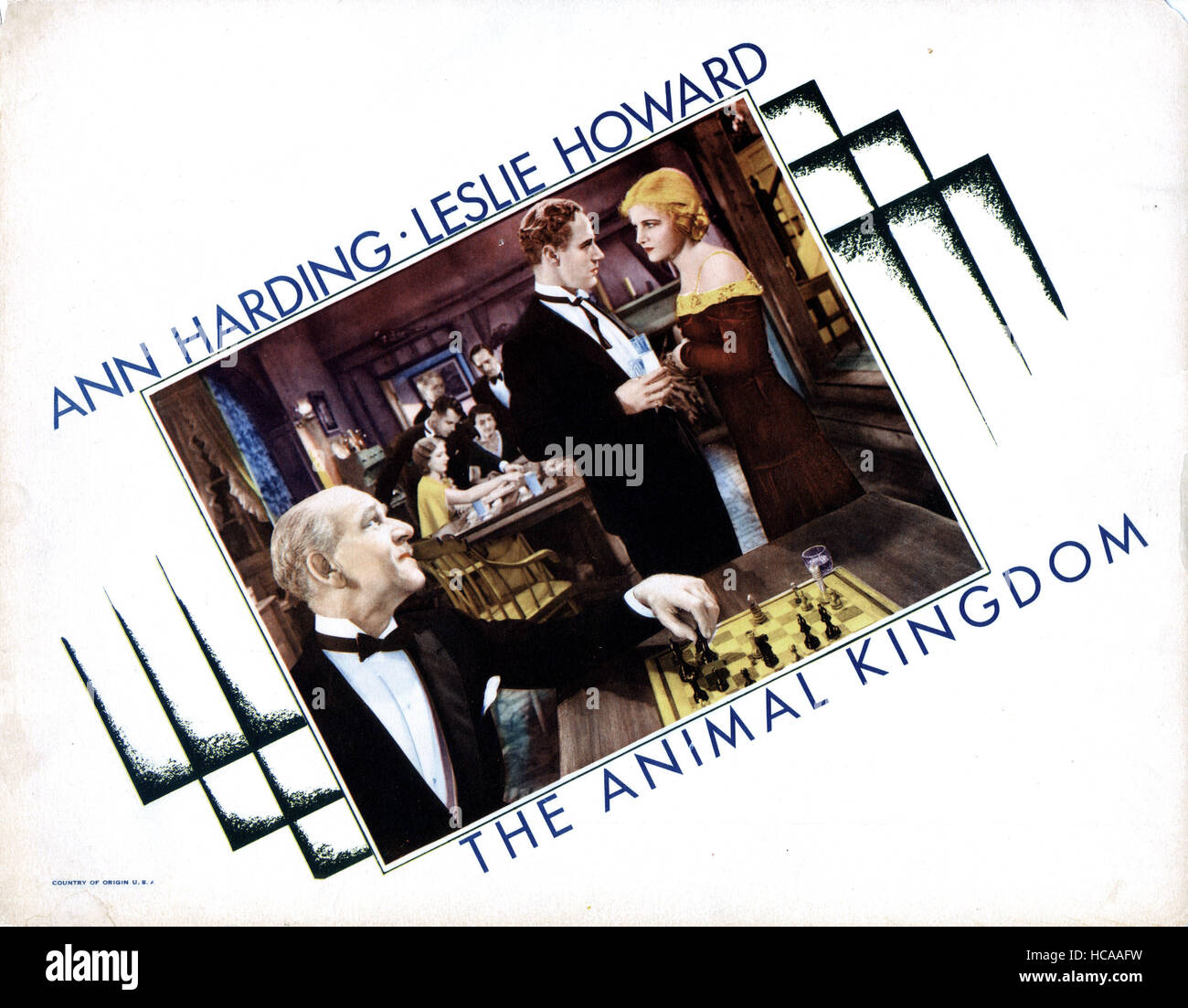 THE ANIMAL KINGDOM, from left, Henry Stephenson, Leslie Howard, Ann ...