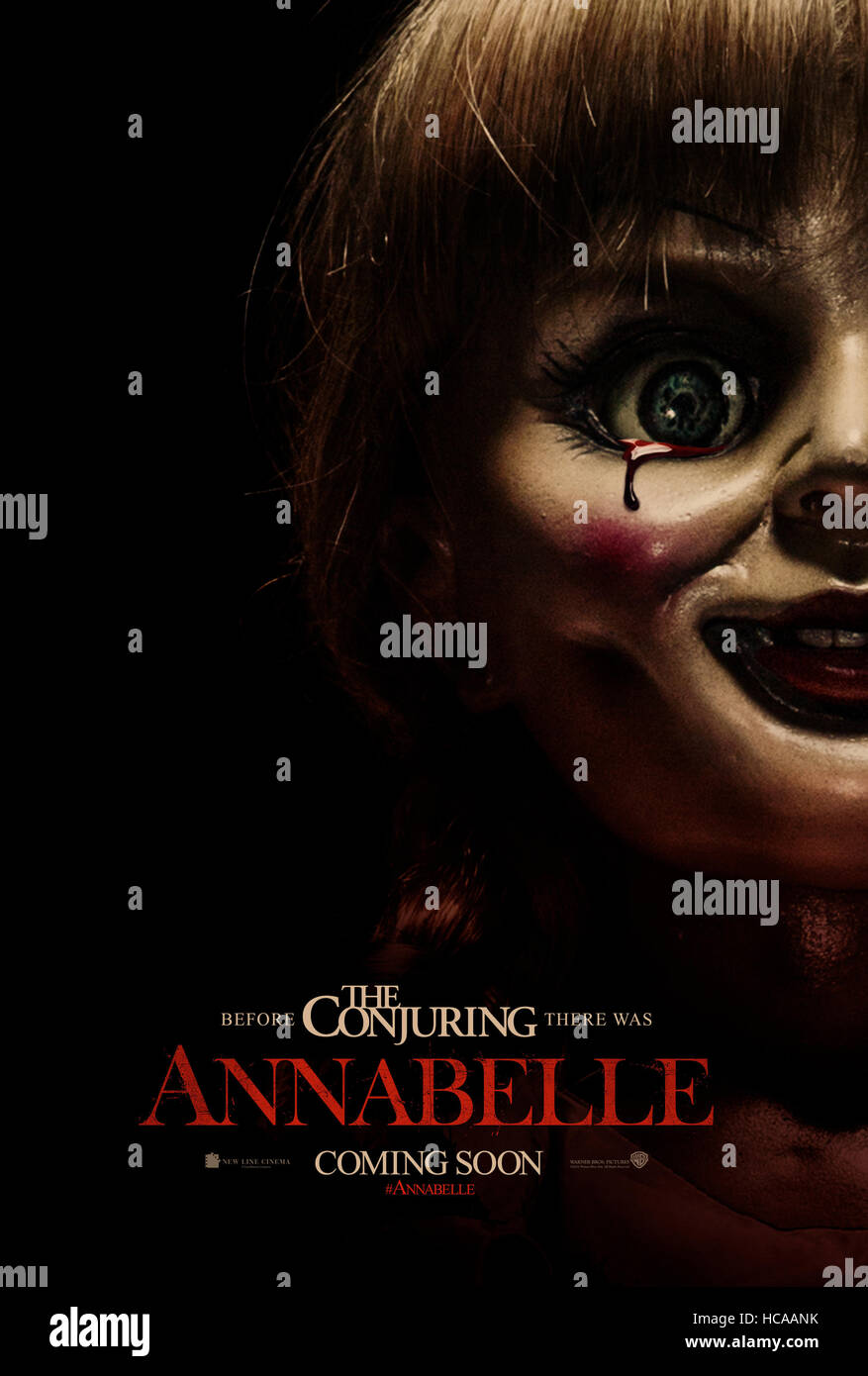 ANNABELLE, US advance poster, 2014. ©Warner Bros. Pictures/courtesy ...