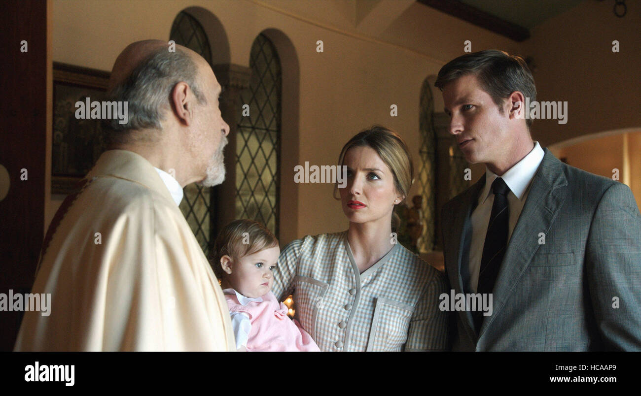 ANNABELLE, from left: Tony Amendola, Annabelle Wallis, Ward Horton ...