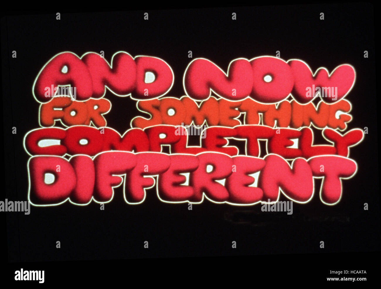 AND NOW FOR SOMETHING COMPLETELY DIFFERENT, 1971 Stock Photo - Alamy