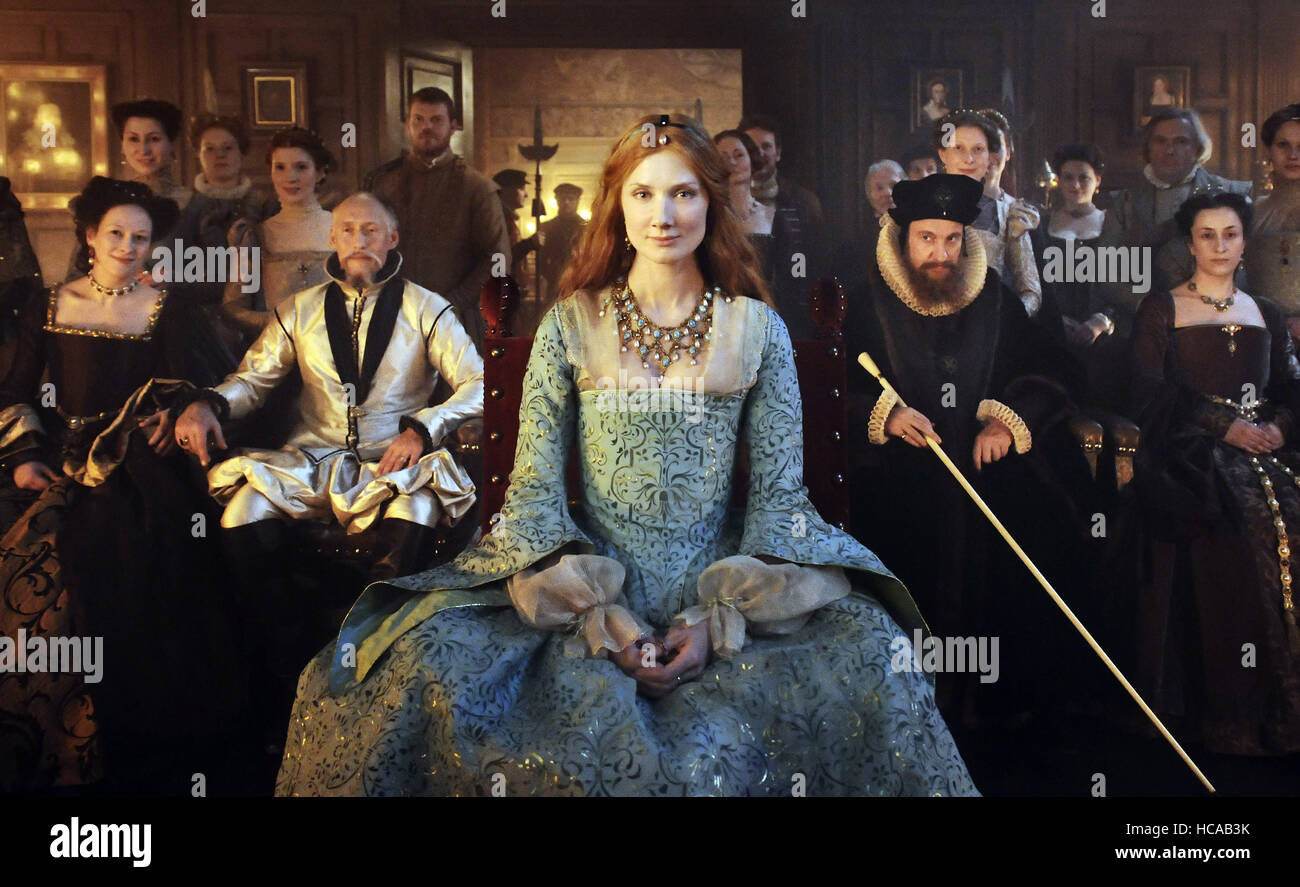 ANONYMOUS, Joely Richardson (center), as Queen Elizabeth I, David ...