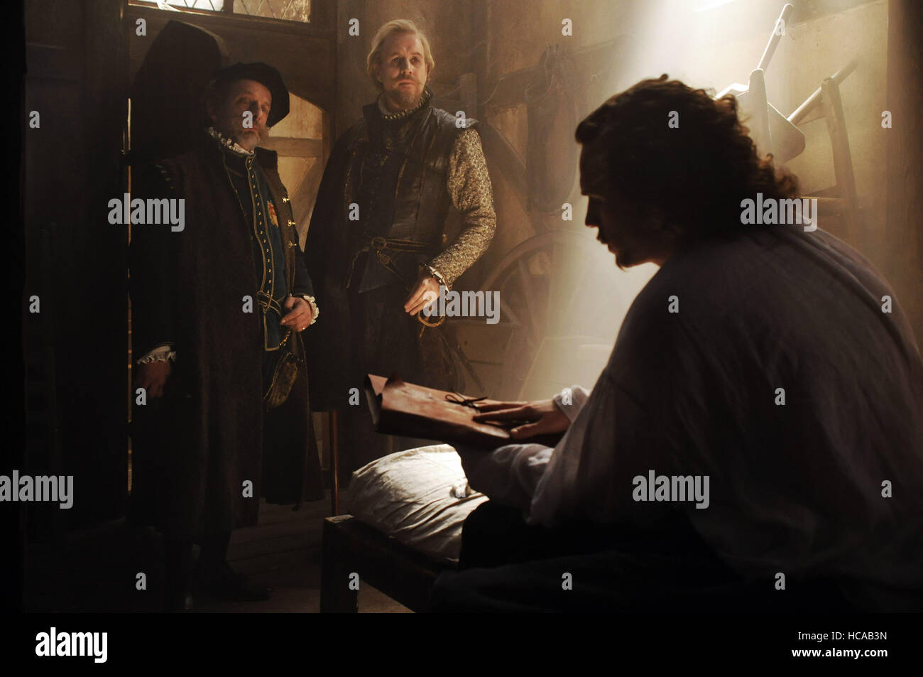 ANONYMOUS, Rhys Ifans (center), Rafe Spall (right), as William ...