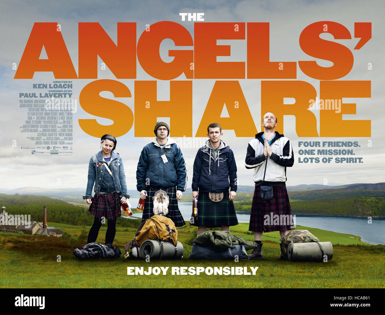 THE ANGELS' SHARE, British poster art, from left: Jasmin Riggins, Gary ...