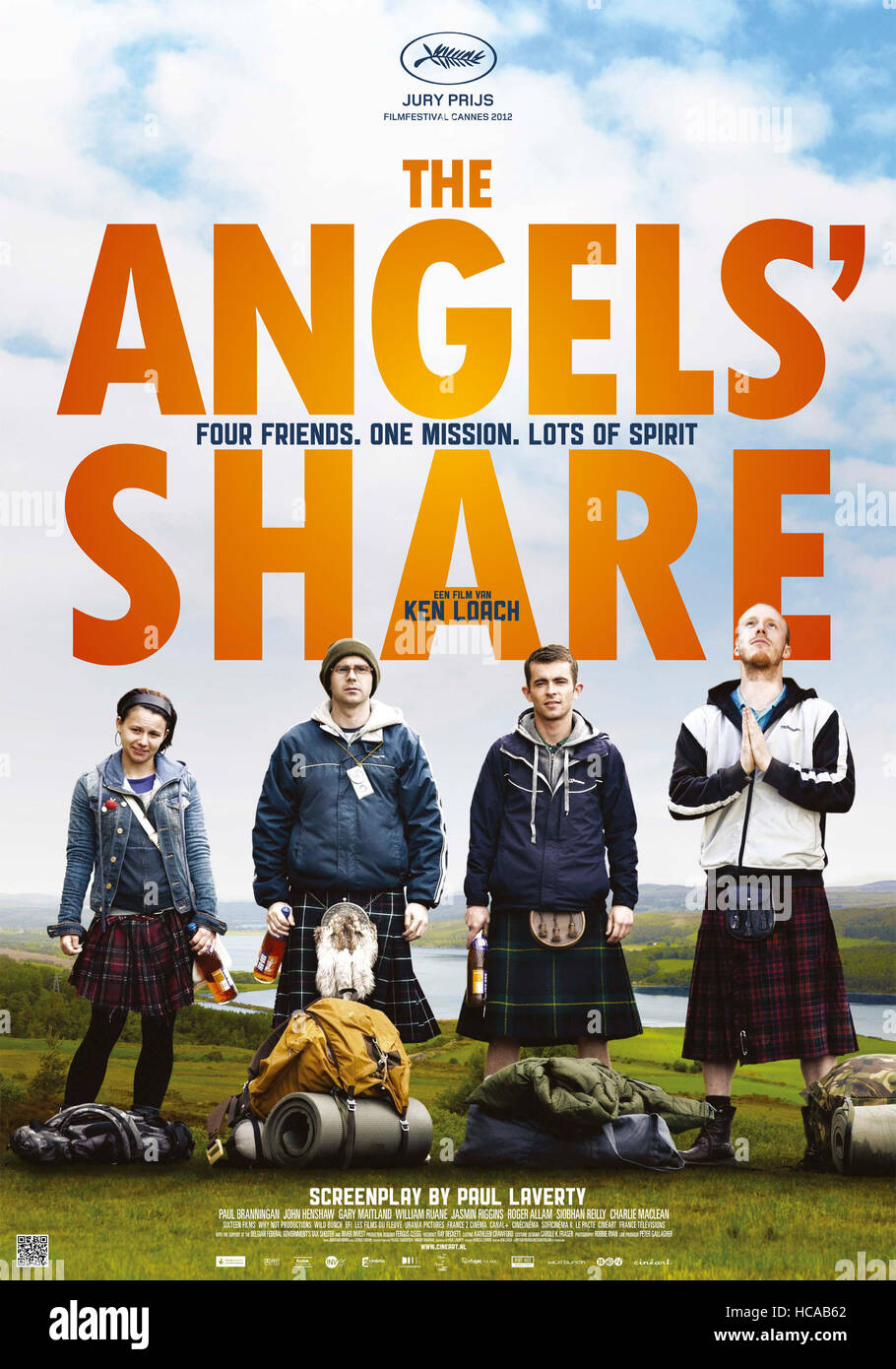 THE ANGELS' SHARE, Dutch poster art, from left: Jasmin Riggins, Gary ...