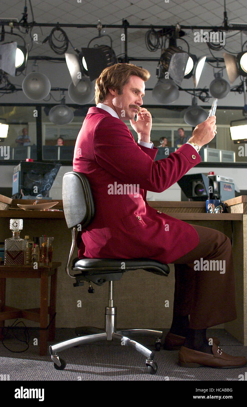 ANCHORMAN: THE LEGEND OF RON BURGUNDY, Will Ferrell, 2004, (c ...