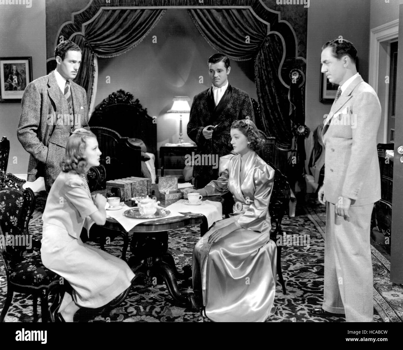 ANOTHER THIN MAN, Patric Knowles, Virginia Grey, Tom Neal, Myrna Loy, William Powell, 1939 Stock ...