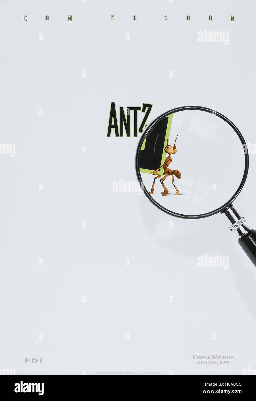ANTZ, US advance poster art, 1998. ©Dreamworks/courtesy Everett ...